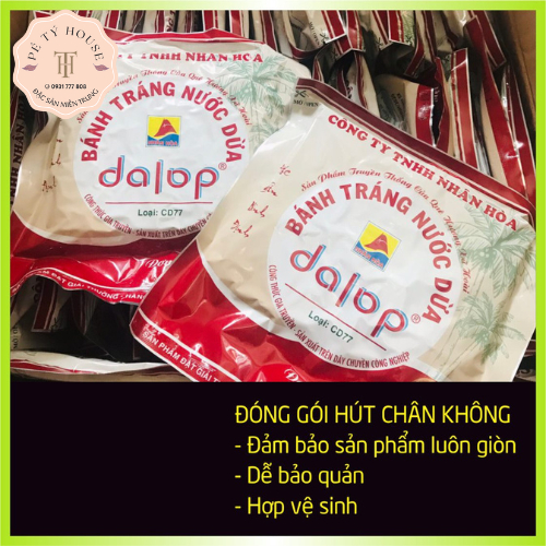 [COMBO 5 Gói] BÁNH TRÁNG NƯỚC DỪA DALOP Bình Định Nướng Sẵn - Chính gốc Tam Quan Bình Định ...