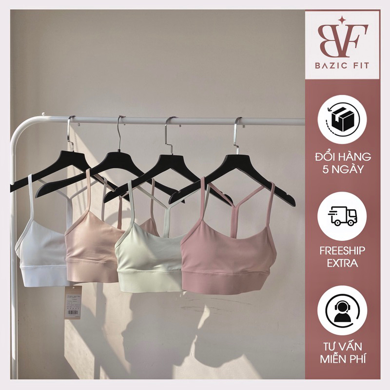 Áo Rainbow, bra tập gym yoga nữ, chất thun lạnh co giãn tốt dáng dây ...