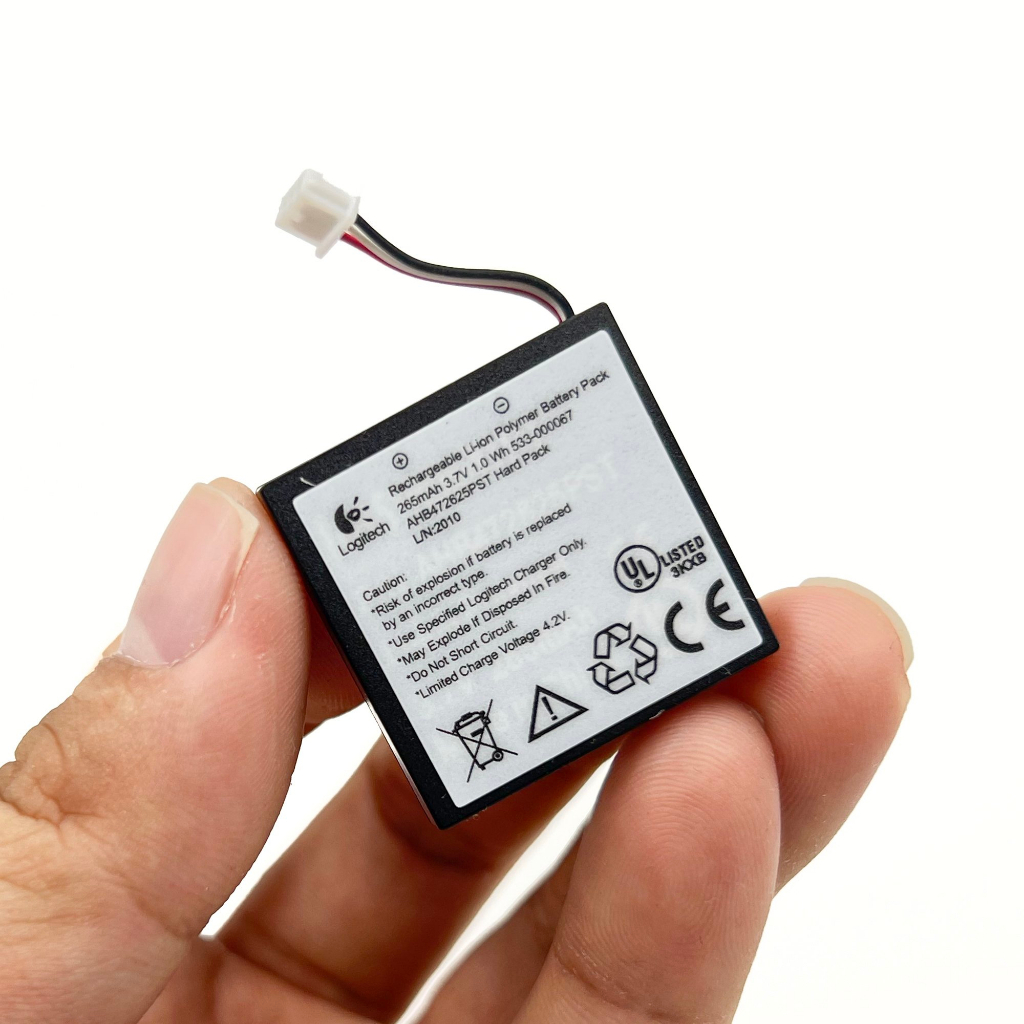 Pin 3.7V 265mAh chính hãng Logitech cho máy Hard Pack Pin tai nghe ...
