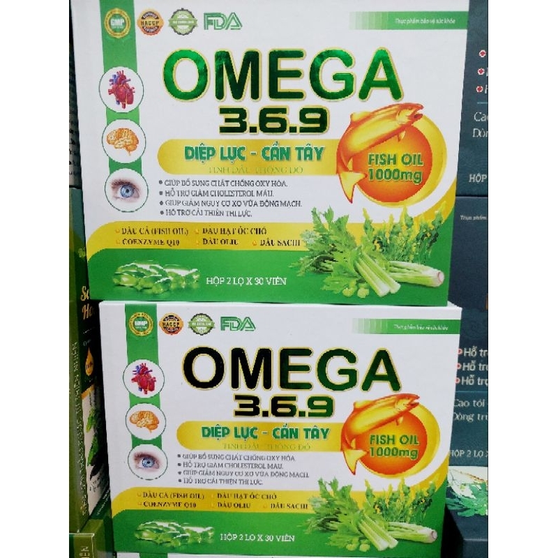 Omega 360 - Hộp 2 lọ x 30 viên | Shopee Việt Nam