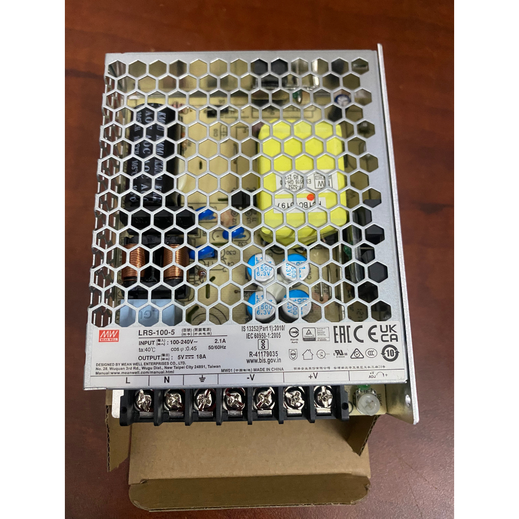 BỘ NGUỒN MEANWELL LRS-100-5, LRS-100-12, LRS-100-24, LRS-100-36, LRS ...