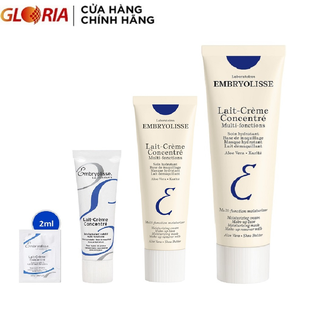 Kem Dưỡng Ẩm Phục Hồi Da Embryolisse Lait Creme Concentre 30ml và 75ml | Shopee Việt Nam