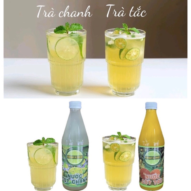 Nước cốt Tắc/ cốt Chanh Thai Lime 100ml (tách từ chai 500ml) | Shopee Việt Nam