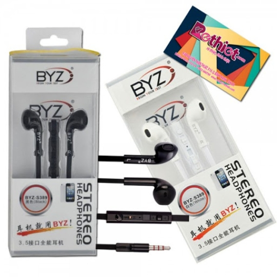 Tai Nghe jack 3.5mm Byz S389 | Shopee Việt Nam