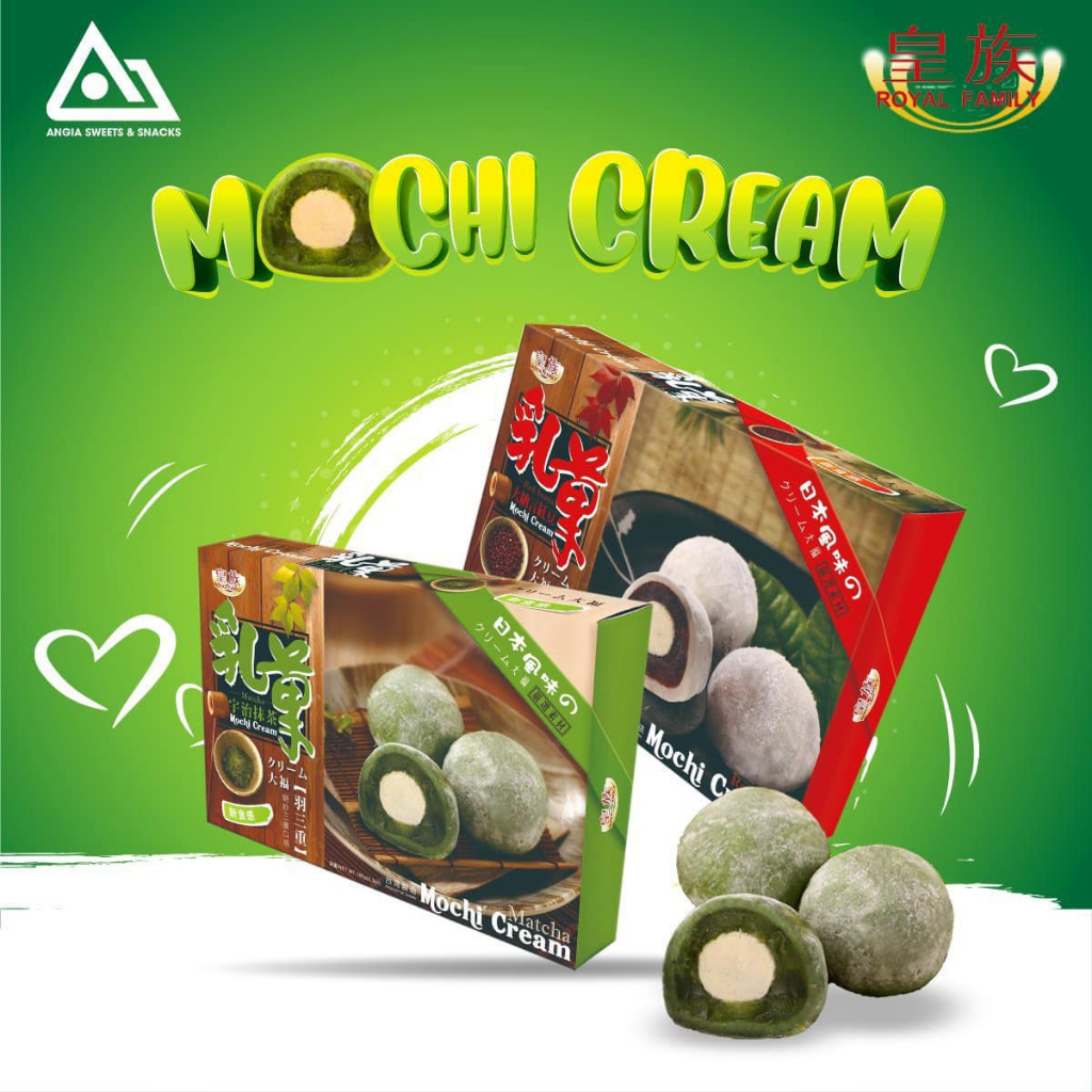 Bánh Mochi 180g ( Hộp 6 bánh) Royal Family nhập khẩu Đài Loan An Gia Sweets & Snacks | Shopee ...