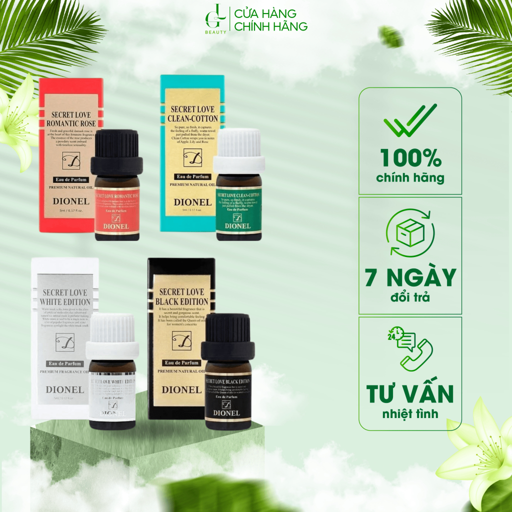 Nước Hoa Vùng Kín Dionel Secret Love Eau De Parfum loại 5ml | Shopee ...