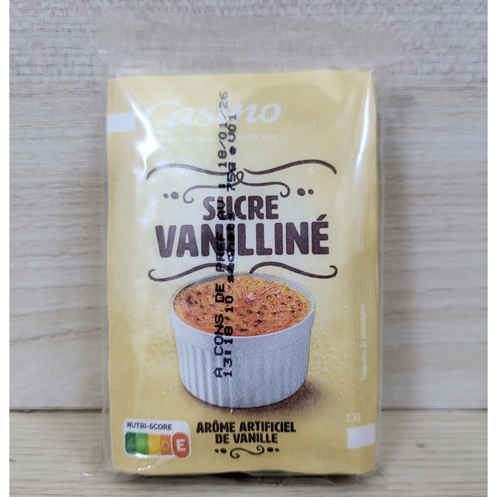 (Lốc 7.5gr x 10 gói) ĐƯỜNG VANI PHÁP (dùng pha trà, cà phê, làm bánh ...
