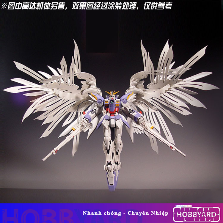 Phụ kiện mô hình - Hiệu ứng lông vũ cho cánh WING ZERO ANGEL FLYING MG ...