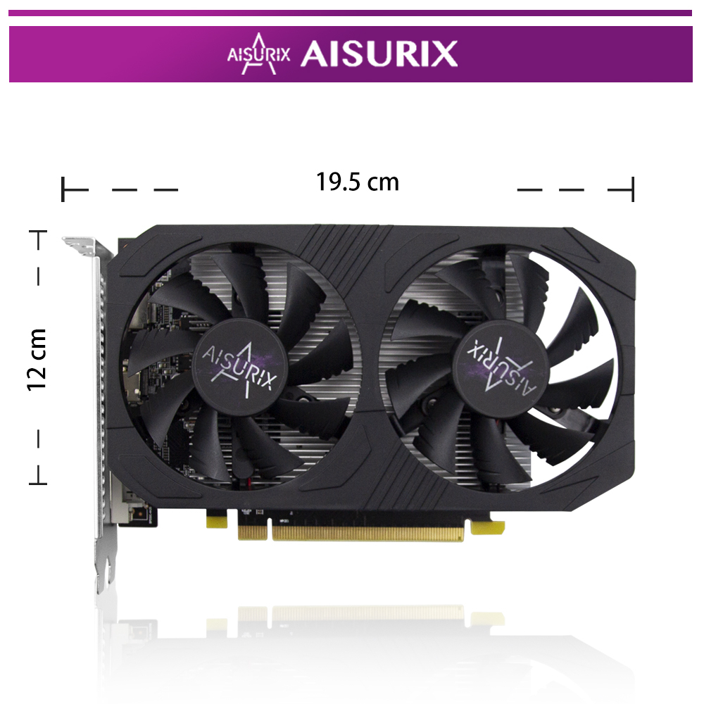 AMD Card Đồ Họa Chơi Game aisurix rx550 4gb vga sff gpu gddr5 128bit ...