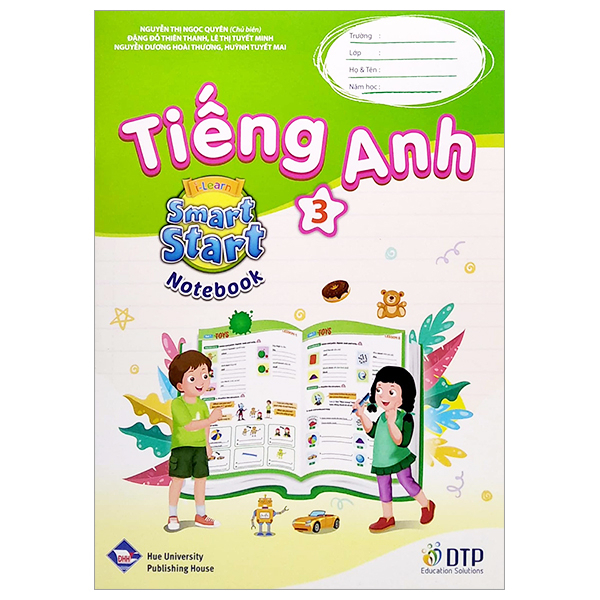Sách - Tiếng Anh 3 I-Learn - Smart Start - Notebbok (Tặng Kèm Bao Sách) | Shopee Việt Nam