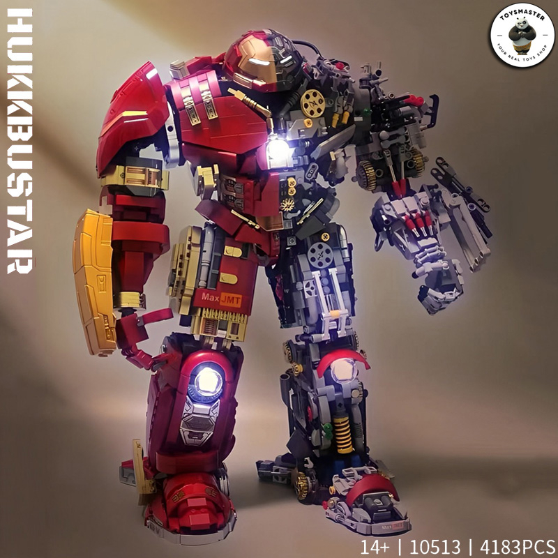 Đồ Chơi Lắp Ráp Kiểu LEGO Mô Hình Robot Người Khổng Lồ HulkBuster Anti ...