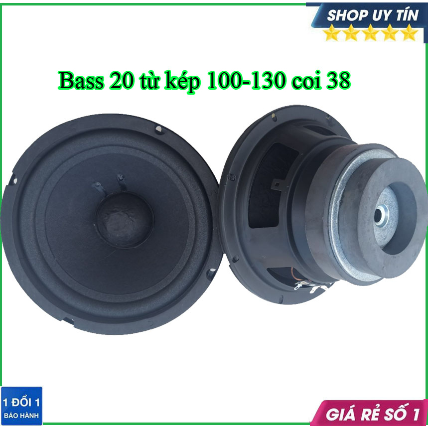 MỘT CỦ LOA BASS 20 TỪ KÉP 100-130 coi 38 - LOA BASS RỜI - CỦ LOA 2 TẤC ...