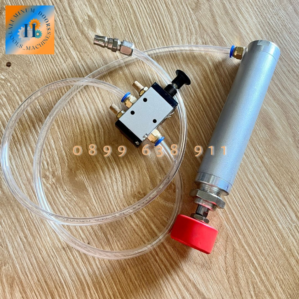 Kẹp phôi Nhôm, gỗ, sắt máy cắt nhôm, máy phay đầu đố, gồm van loại tốt ...
