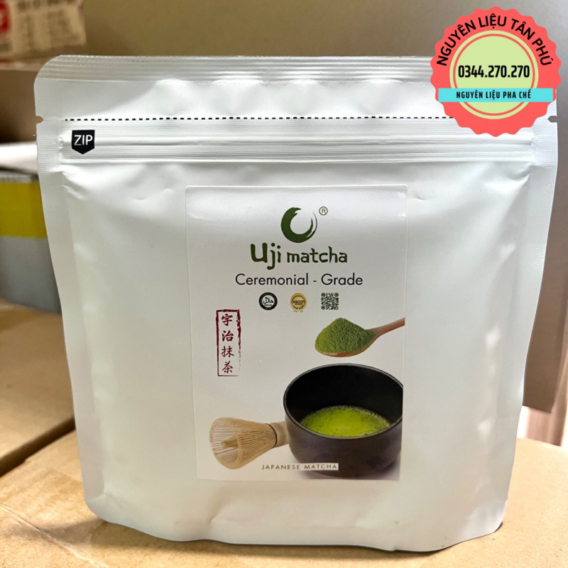 BỘT TRÀ XANH NHẬT BẢN UJI MATCHA CEREMONIAL (Nguyên Liệu Tân Phú) | Shopee Việt Nam