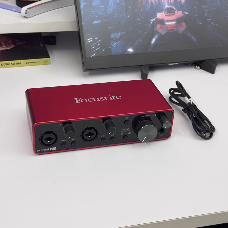 Soundcard Scarlett Focusrite 2i2 Gen 3 | Shopee Việt Nam