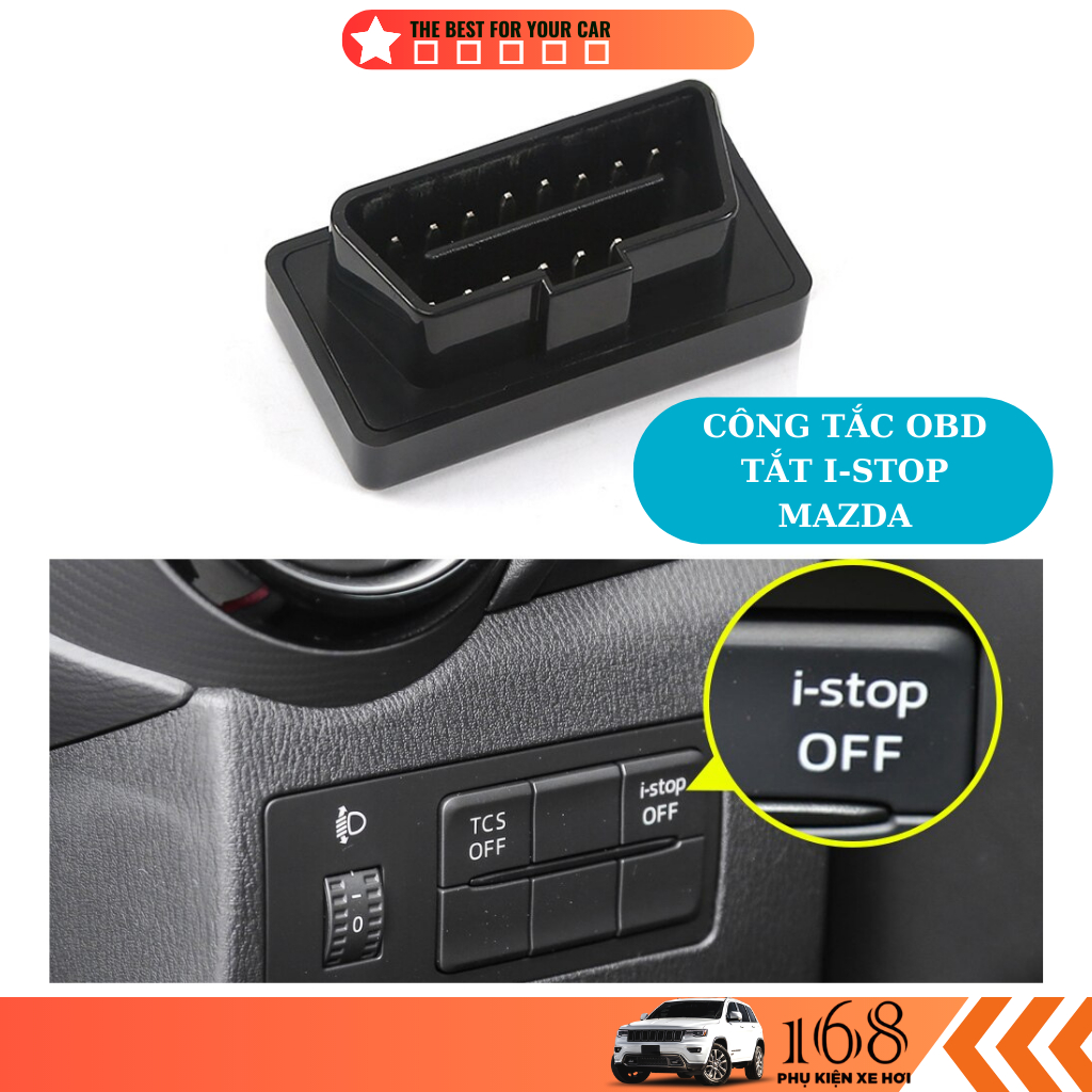 Công tắc tắt I-STOP dòng xe MAZDA 3 6 CX3 CX4 CX5 CX8 | Shopee Việt Nam
