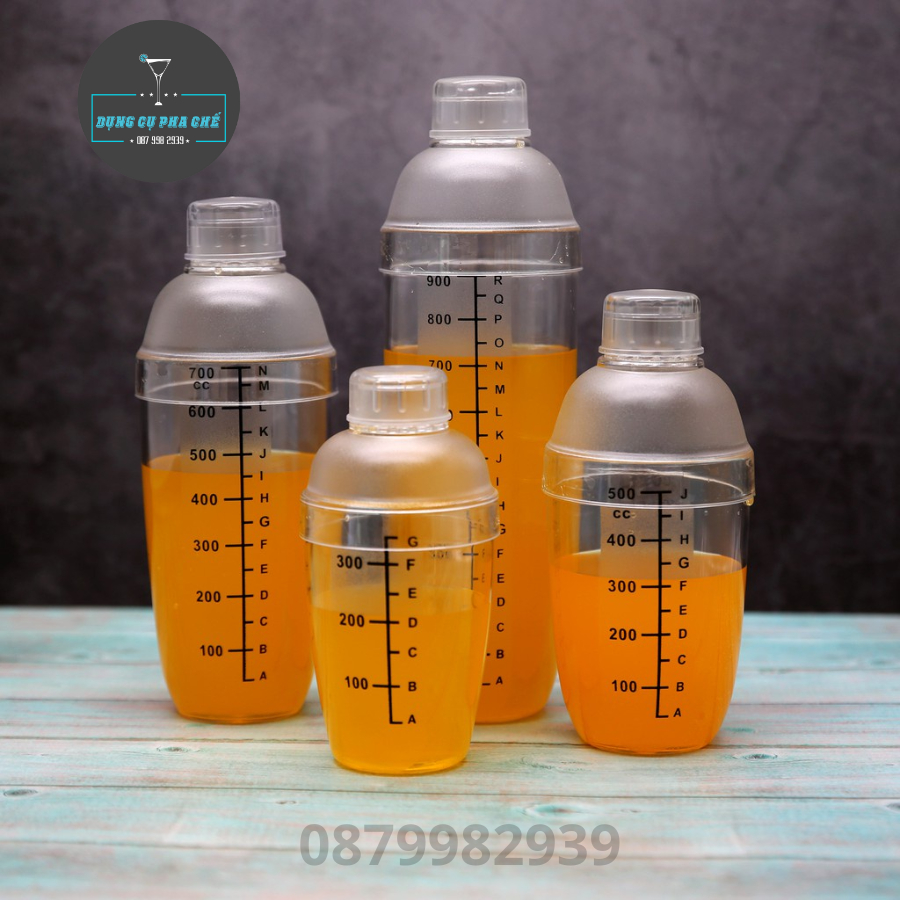 Bình lắc nhựa vạch đậm cao cấp ( 530ml, 700ml) | Shopee Việt Nam