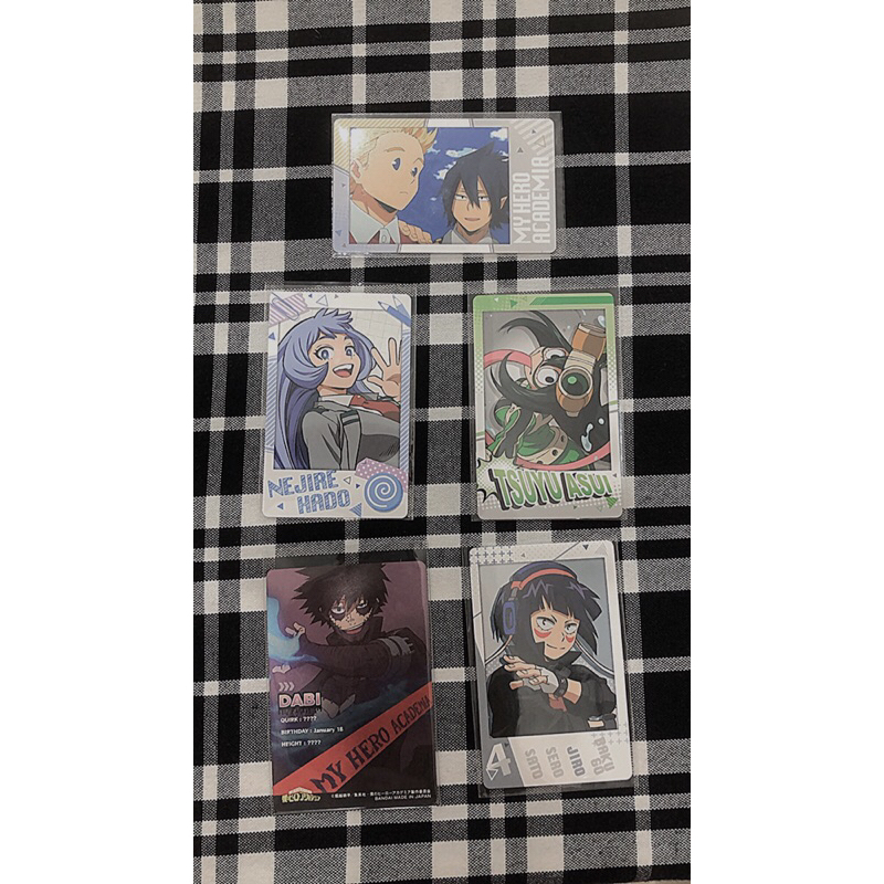 [Card Mha] Dabi, Tsuyu, Mirio, Tamaki, Nejire | Shopee Việt Nam