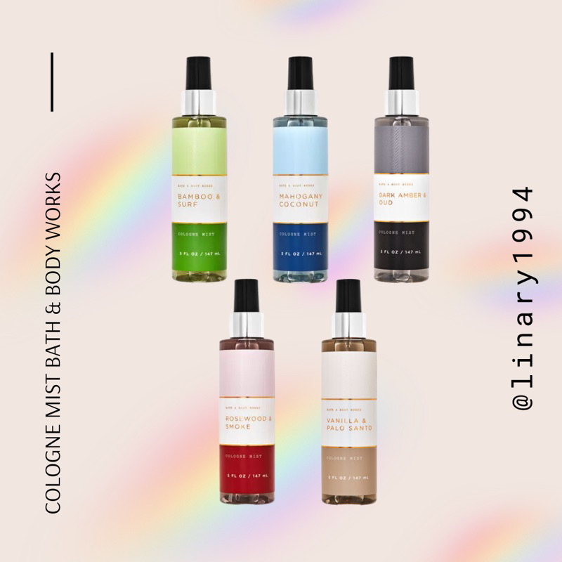 Xịt Thơm Nam Cologne Mist Bath & Body Works - 147mL | Shopee Việt Nam