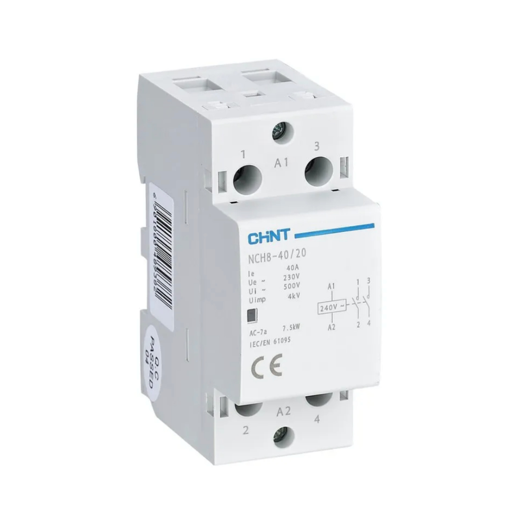 Contactor Khởi Động Từ 1 Pha 25A 40A NCH8-40/20 Hiệu CHINT | Shopee Việt Nam
