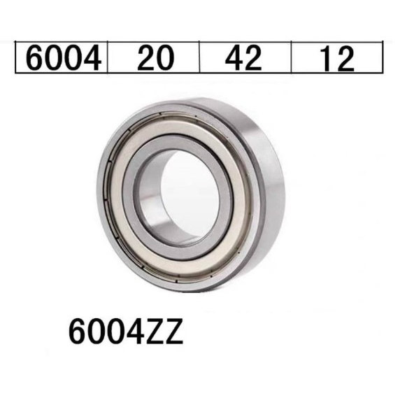 Vòng bi mã 6004z kích thước 20x42x12 thép chịu lực | Shopee Việt Nam