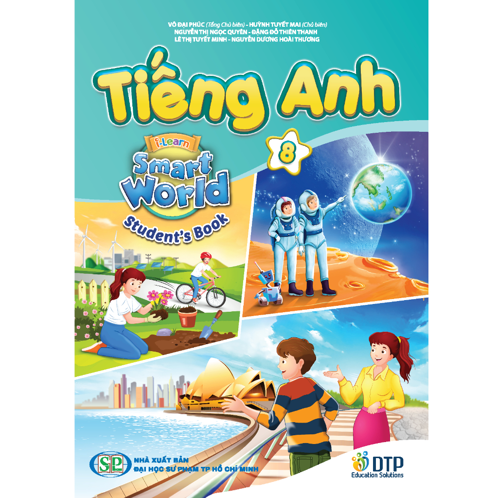 Sách - DTPbooks - Tiếng Anh 8 i-Learn Smart World Student's Book | Shopee Việt Nam