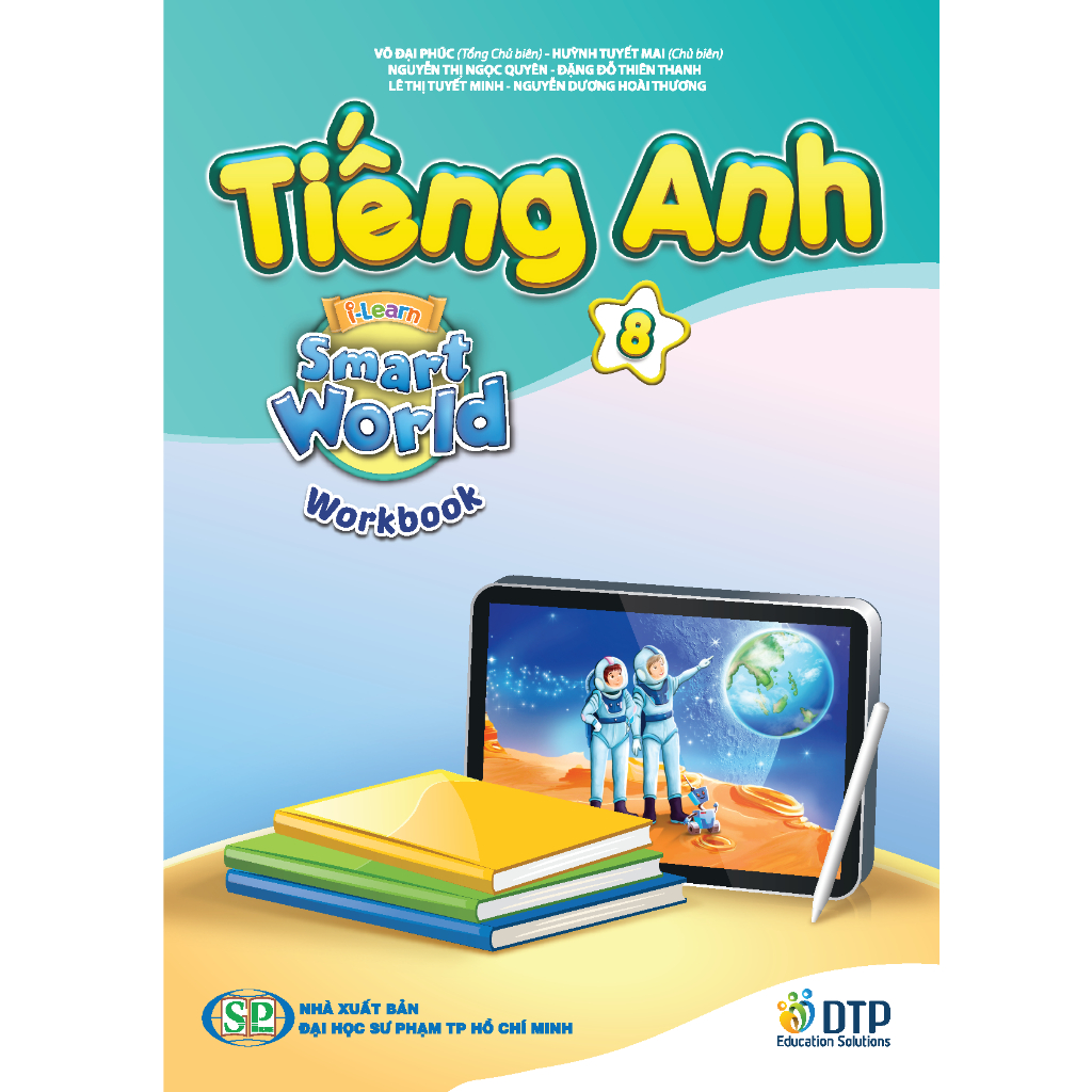 Sách - DTPbooks - Tiếng Anh 8 i-Learn Smart World Workbook | Shopee Việt Nam