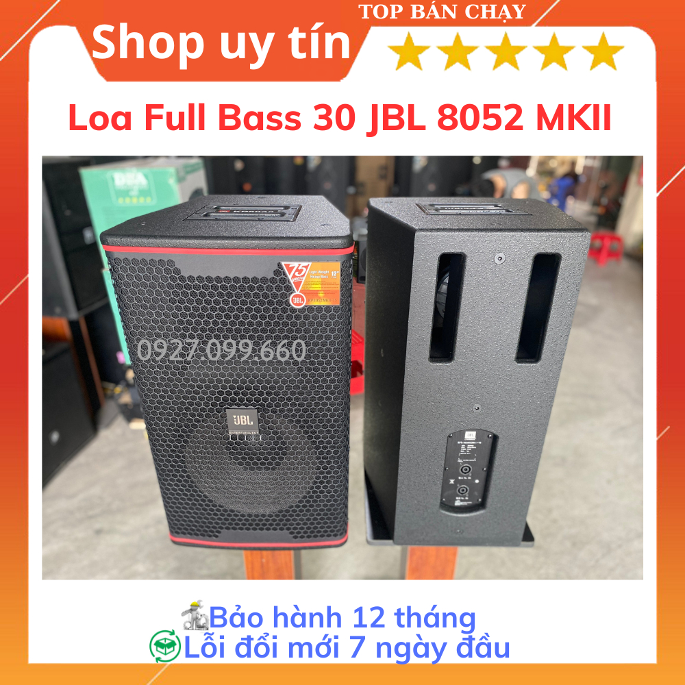(GIÁ 1 CHIẾC)Loa Full Bass 30 JBL 8052 MKII chuyên dùng trong gia đình, phòng họp,... Bảo hành ...