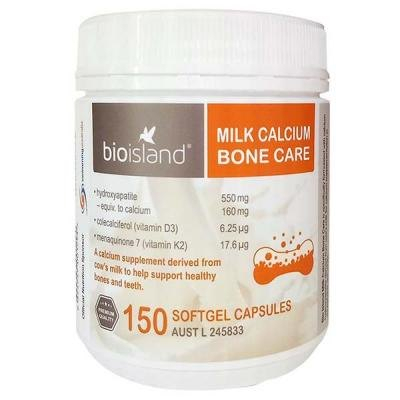 Canxi sữa tổng hợp giúp phát triển chiều cao Bioisland Milk Calcium, Úc ...