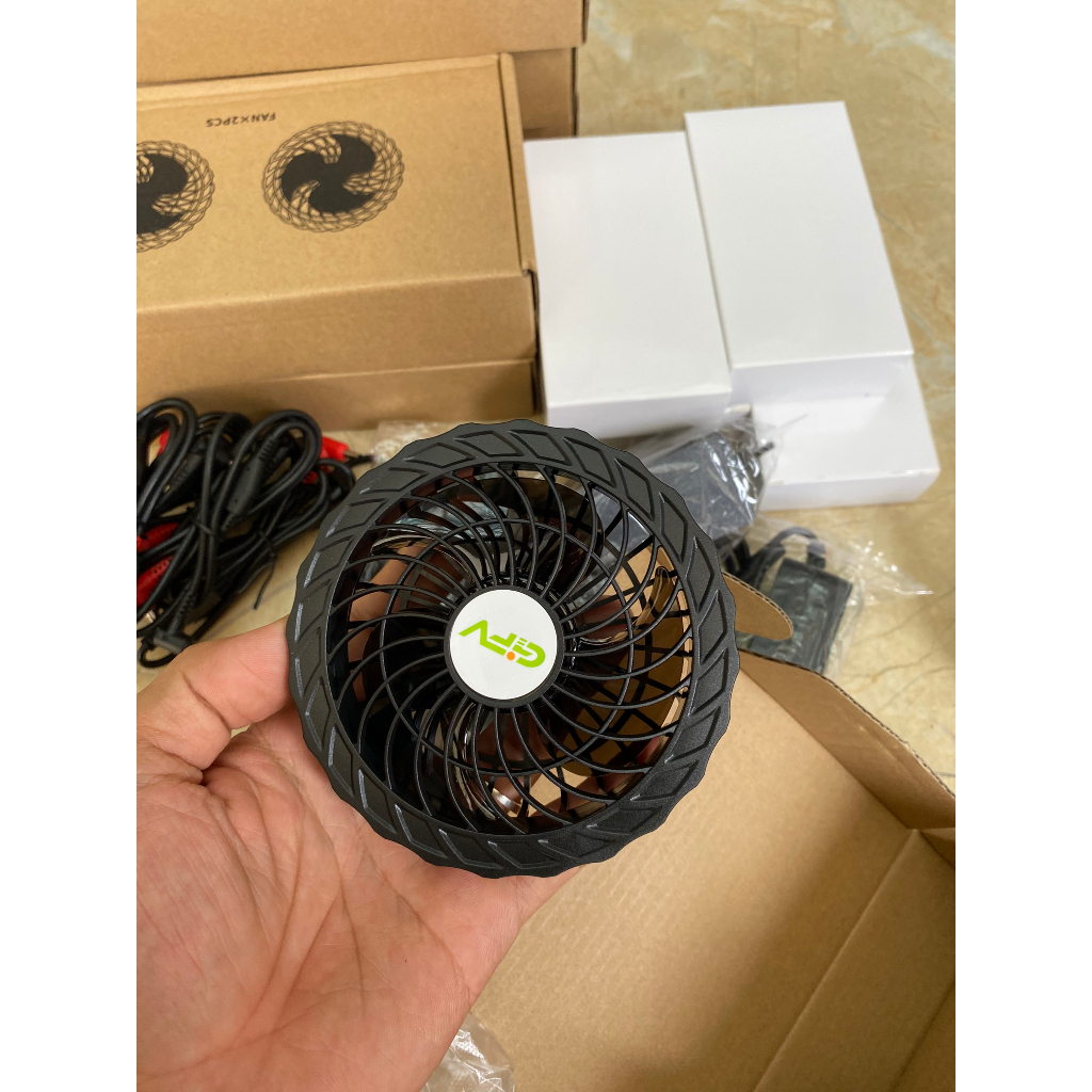 Quạt điều hòa GIFV gắn áo - dung lượng phin 30.000mAh -Hàng chính hãng - Dùng được 12 - 20 tiếng ...