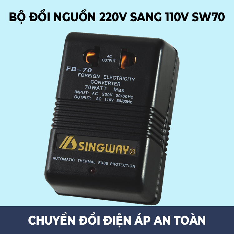 Bộ Đổi Nguồn 220V sang 110V, Cấu tạo cuộn dây chất lượng cao- K1499 | Shopee Việt Nam