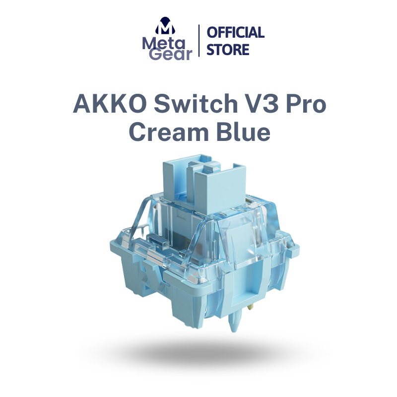 Akko Cream Blue V3 Pro - 45 Switch Cream V3 Pro Tactile - 5 Pin dùng ...