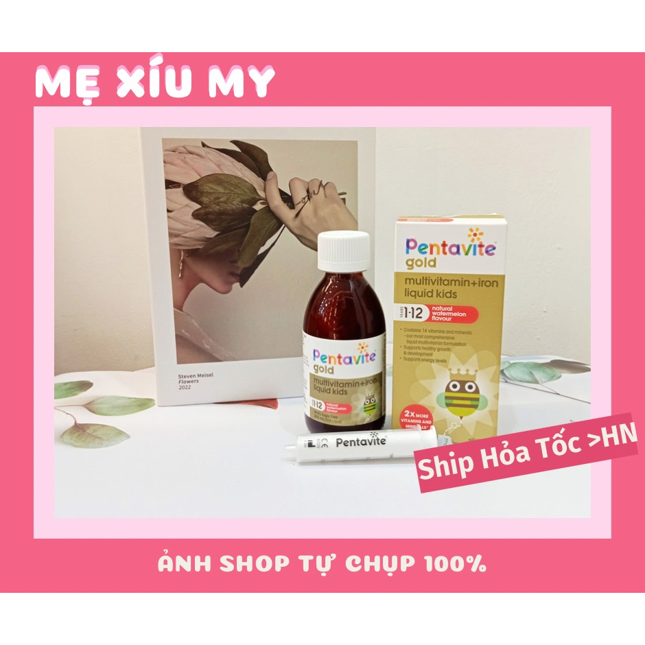 Vitamin tổng hợp và sắt pentavite cho bé từ 0 đến 12 tuổi, Pentavite ...