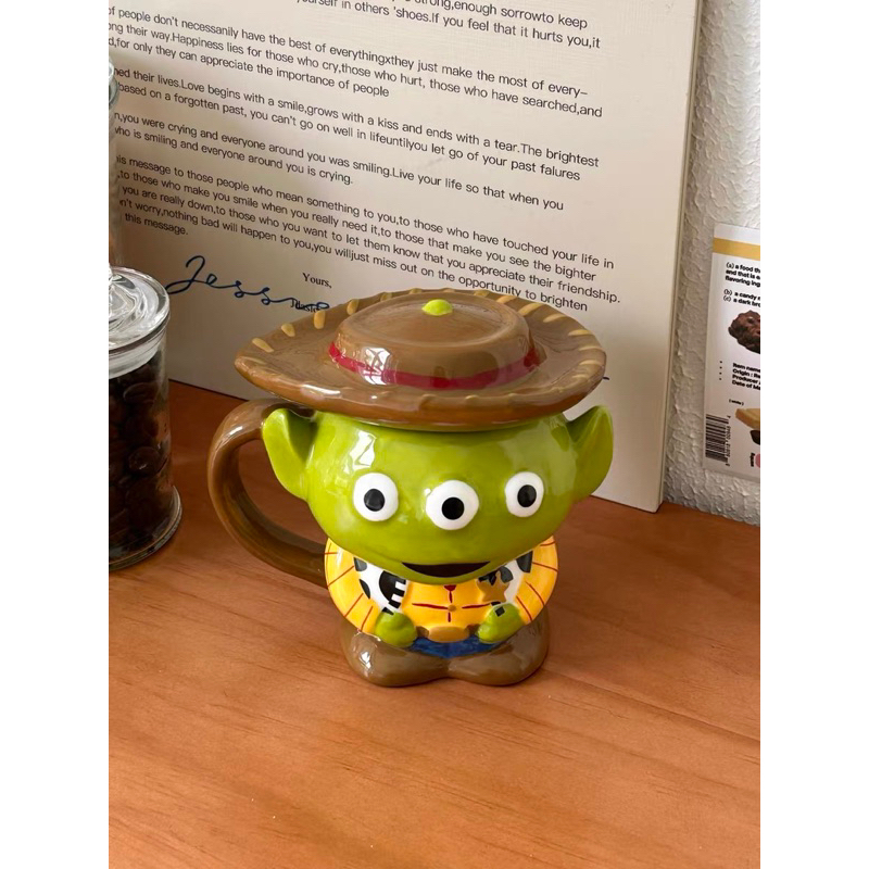 LY SỨ ALIEN LY HOẠT HÌNH CÂU CHUYỆN ĐỒ CHƠI TOY STORY LITTLE GREEN ...