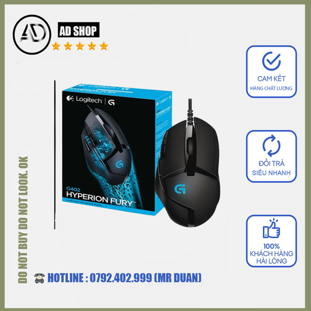 Chuột Máy Tính Gaming Led Rgb LOGITECH G402 Chơi Game Cực Nhạy Giá Siêu ...