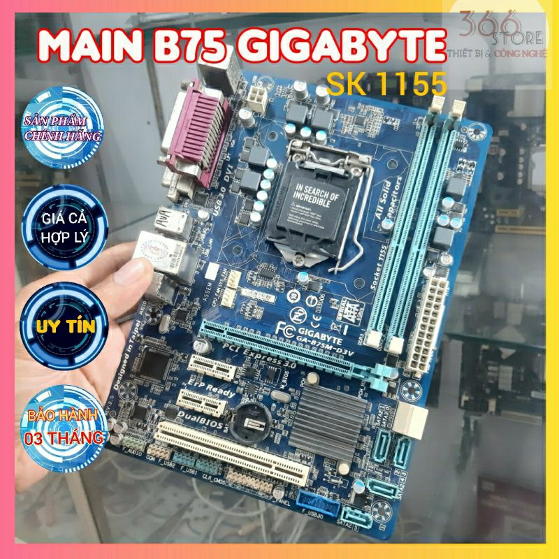 Main B75 Gigabyte hàng zin chính hãng | Shopee Việt Nam