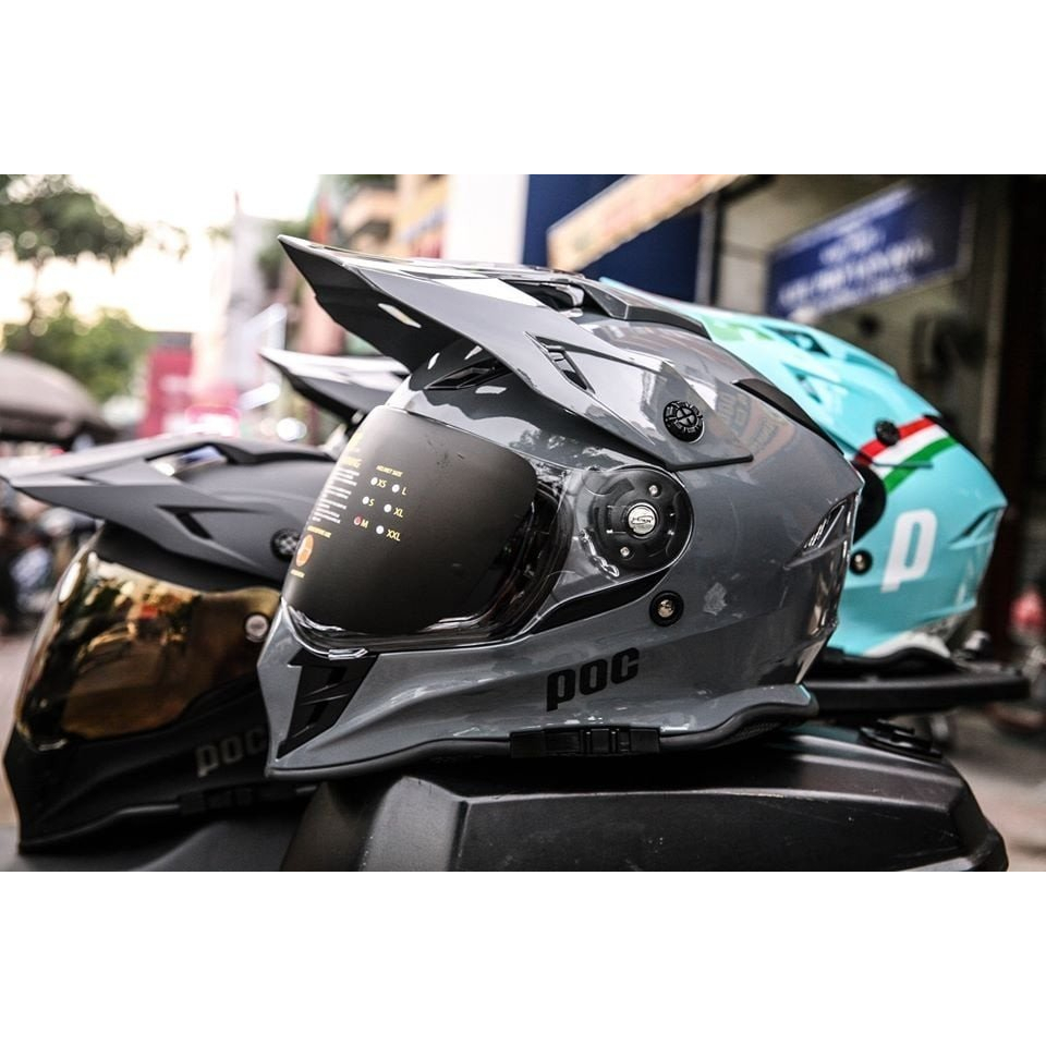 Nón bảo hiểm Fullface POC POWER Chính Hãng Mũ Poc Cào Cào 2 Kính ...