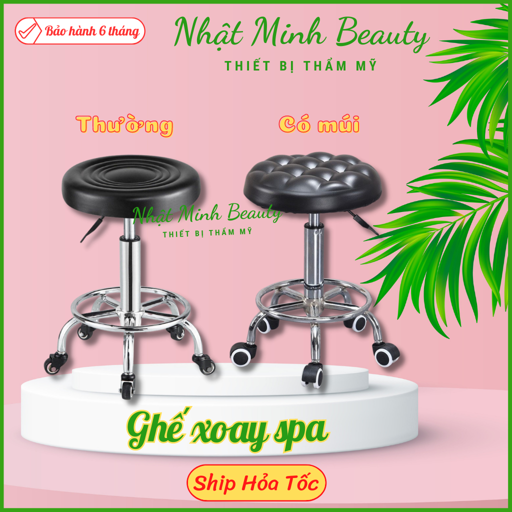 Ghế Xoay Spa Ghế Múi Xoay Ghế Thường Dùng Cho Spa Phun Xăm Nối Mi Shopee Việt Nam