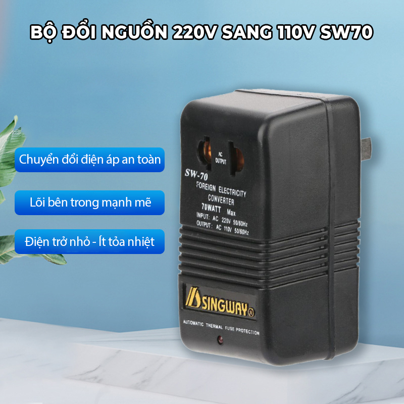Bộ Đổi Nguồn 220V sang 110V, tiện dụng trong gia đình- K1499 | Shopee Việt Nam