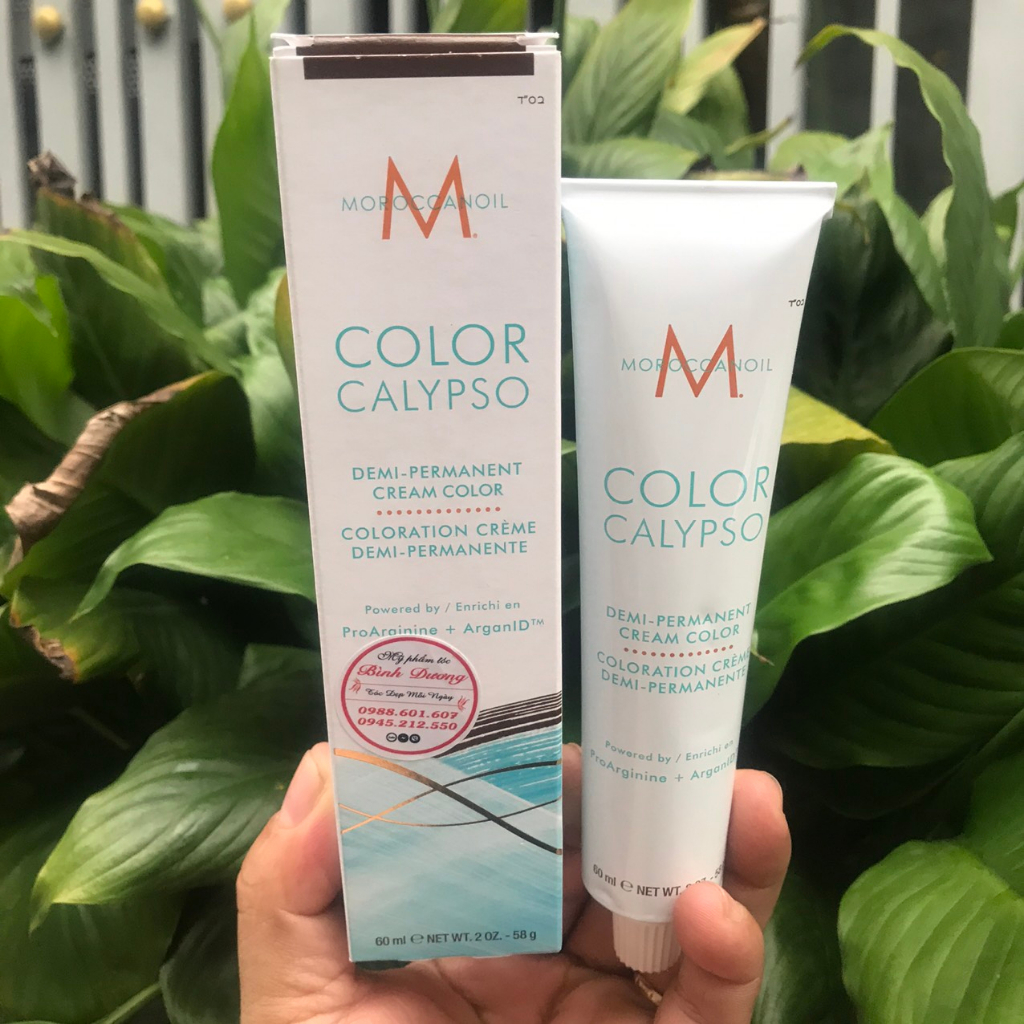 Kem nhuộm bán lâu bền, Free Amoniac Moroccanoil Color Calypso Demi ...
