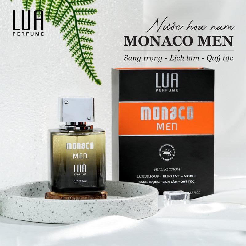 [Chính hãng]Nước Hoa Nam Monaco Men 100ml LUA Perfume | Shopee Việt Nam