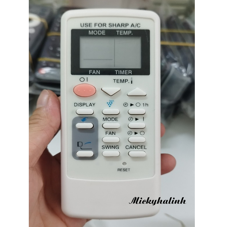 Remote máy lạnh SHARP CRMC-A751JBEZ - Điều khiển điều hòa SHARP CRMC-A751JBEZ | Shopee Việt Nam