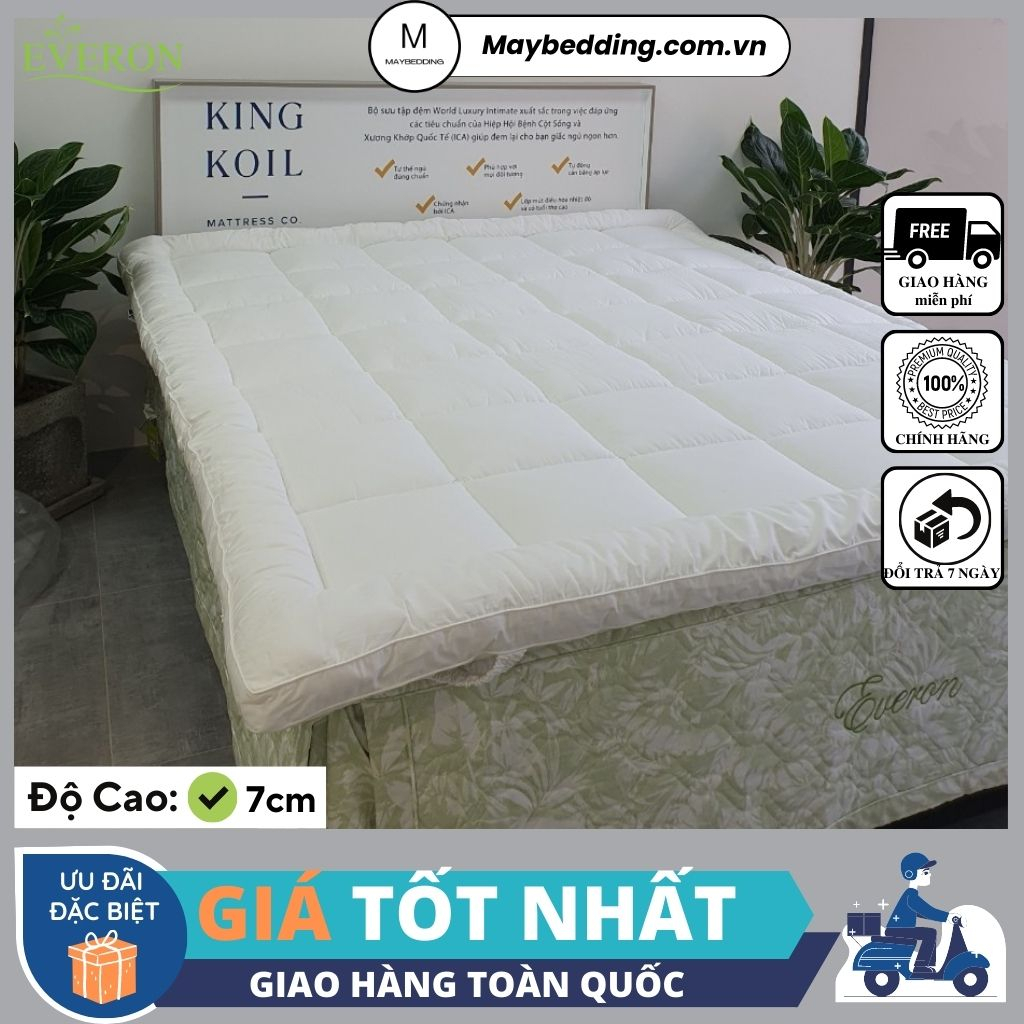Topper EVERON, Tấm Tăng Tiện Ích, Dày 5cm ~ 7cm - Hàng Chính Hãng ...