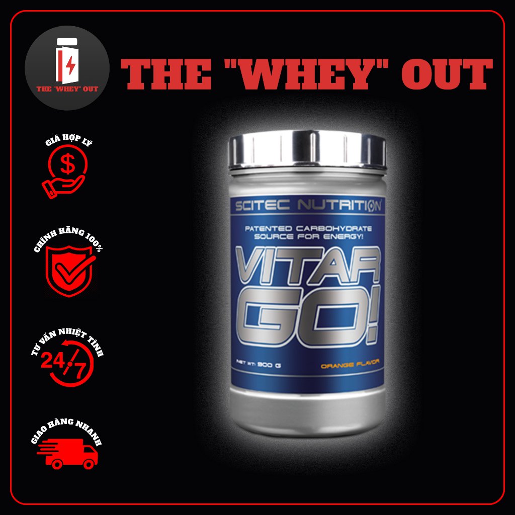 Vitargo | Scitec Nutrition Vitargo [900g] - Vị Cam - Bổ Sung Carb ...