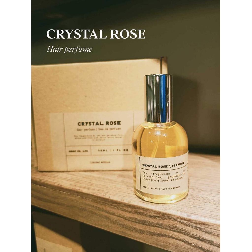 NƯỚC HOA TÓC CRYSTAL ROSE | Shopee Việt Nam