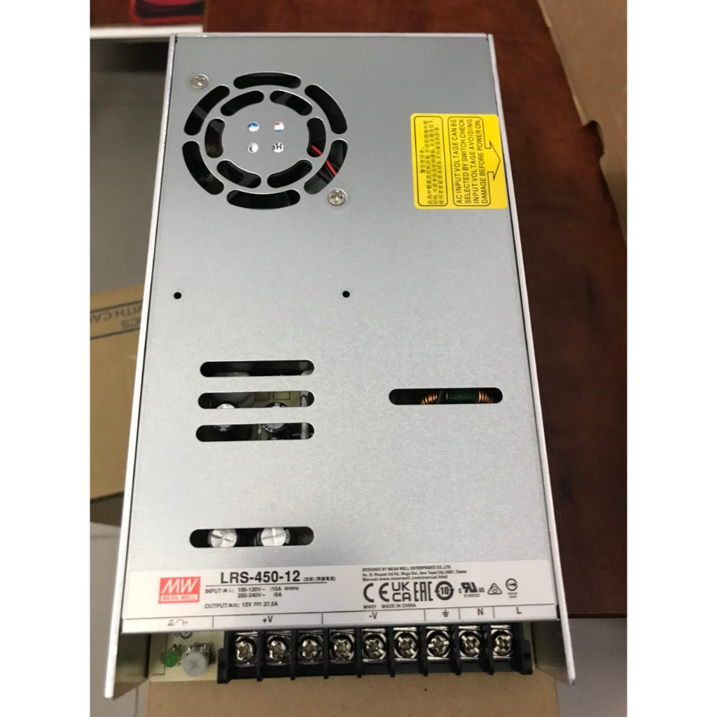 BỘ NGUỒN MEANWELL LRS-450-5, LRS-450-12, LRS-450-15, LRS-450-24, LRS ...