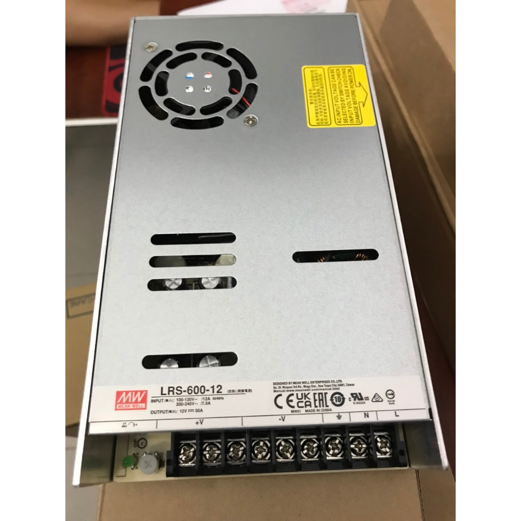 BỘ NGUỒN MEANWELL LRS-600-5, LRS-600-12, LRS-600-24, LRS-600-36, LRS ...