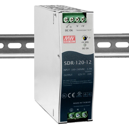 BỘ NGUỒN MEANWELL SDR-120-12, SDR-120-24, SDR-120-48 | Shopee Việt Nam