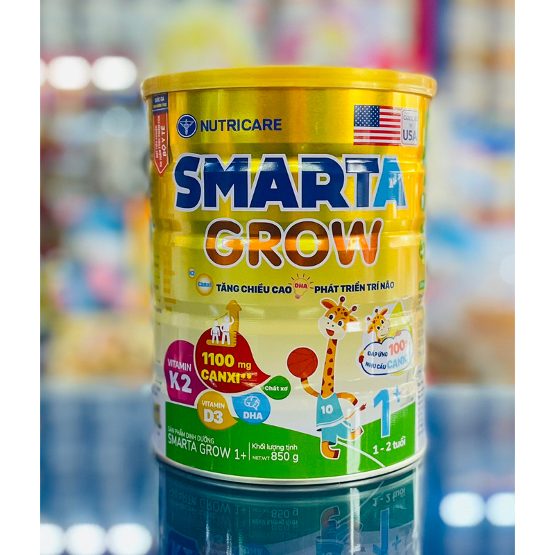 Sữa Bột Smarta Grow 1+ /2+Chiều cao Não Bộ (900g) | Shopee Việt Nam