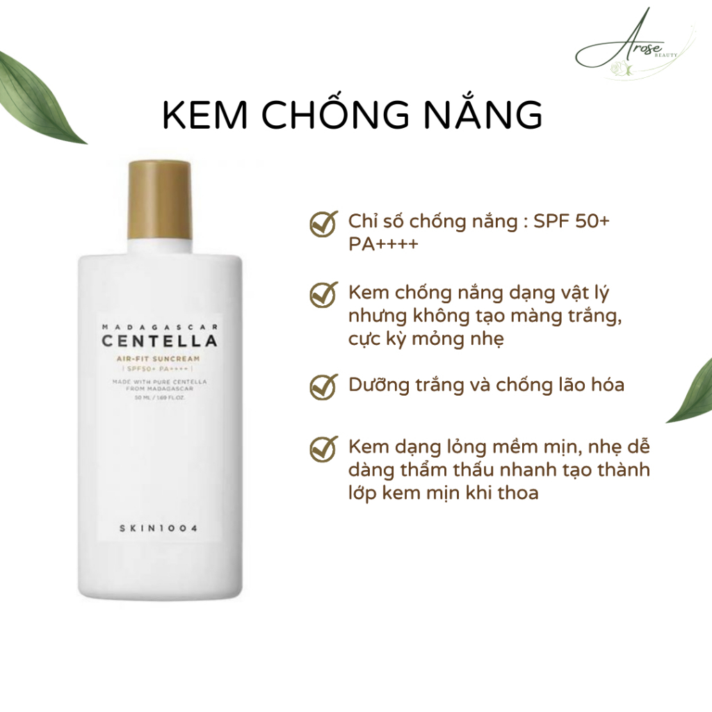 [Hàng có sẵn] KCN Skin1004 Madagascar Centella Air-Fit Suncream 50ml ...